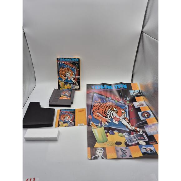 Video Games & Consoles | Videomation Nintendo Nes 1991 Cib Complete ...